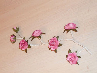 DIY: How to make sprig of wild roses (Step by step) - K4 Craft Community