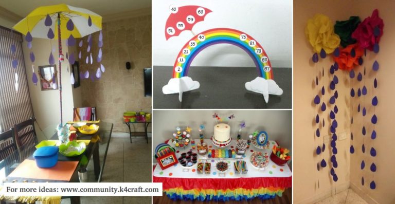 KITTY PARTY THEME MONSOON IDEAS - K4 Craft Community