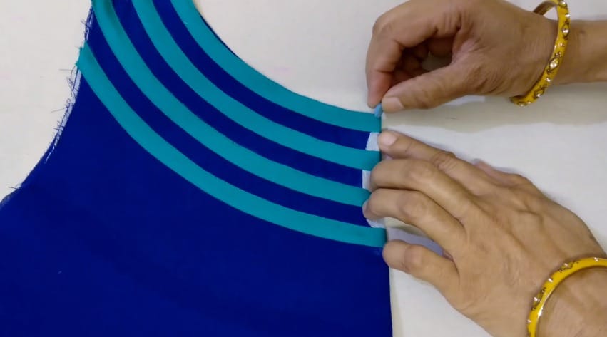Latest neck design (boat neck) cutting and stitching - K4 Craft Community