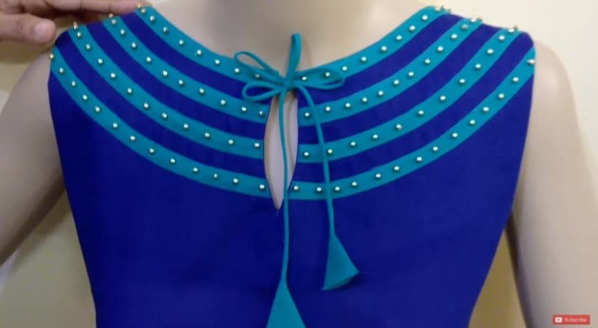 Latest neck design (boat neck) cutting and stitching - K4 Craft Community