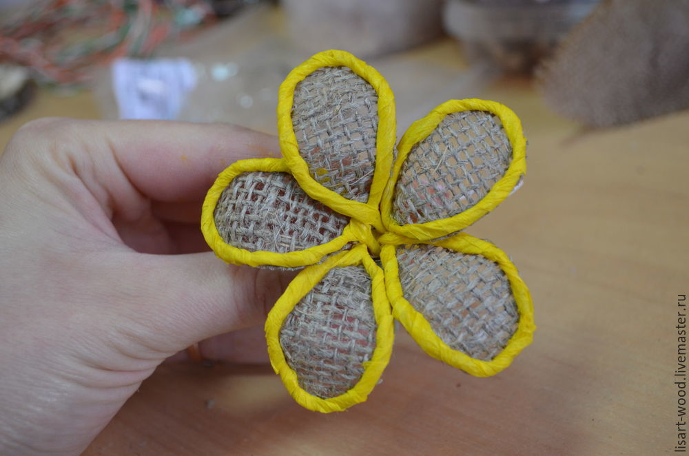 How to Make Jute Flowers with Our Own Hands - K4 Craft Community