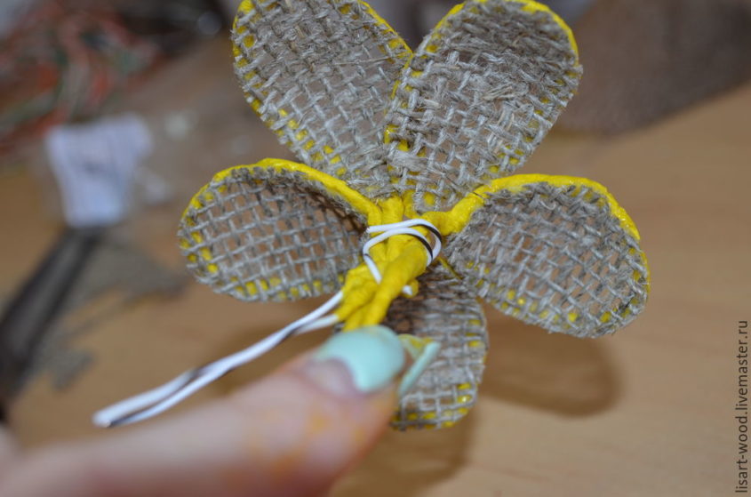 How to Make Jute Flowers with Our Own Hands - K4 Craft Community