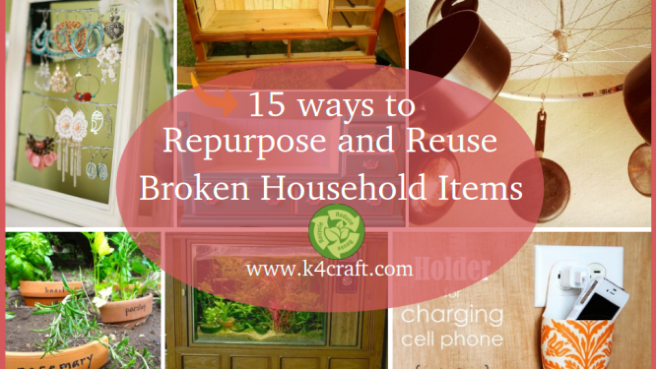 Reuse Things At Home
