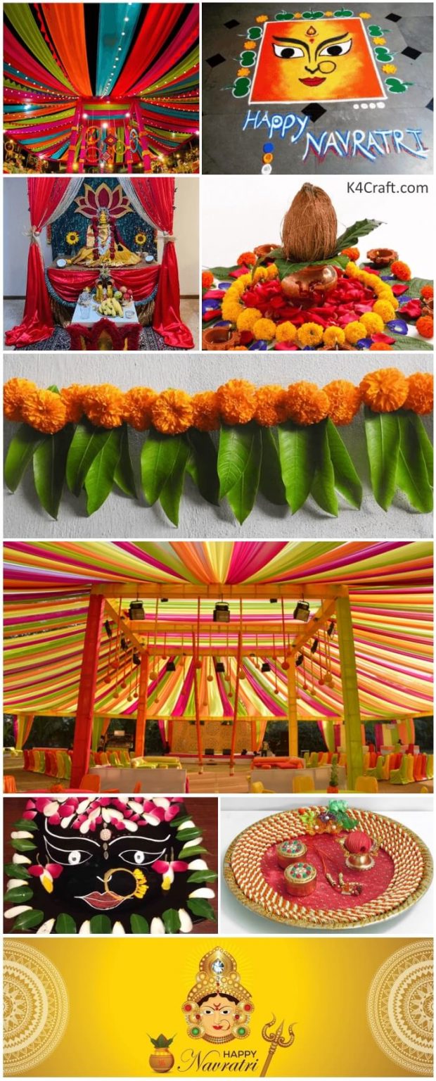 DIY: Kids Friendly Navratri Decoration Art & Craft Ideas - K4 Craft