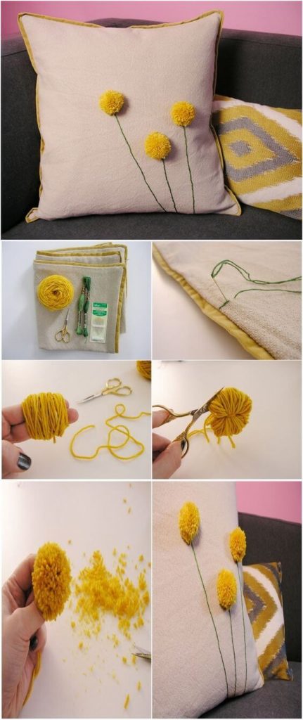 Stylish DIY Pillow Craft Ideas - Step by Step Tutorials - K4 Craft