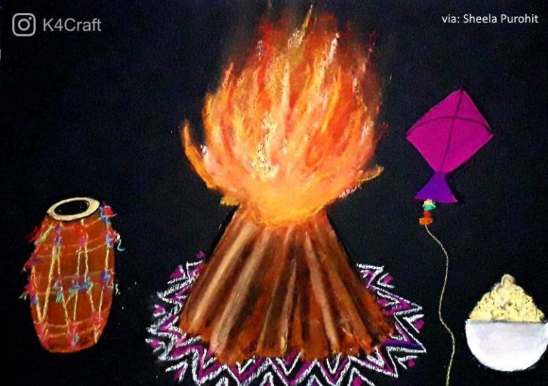 Beautiful Craft ideas for Lohri Festival - K4 Craft