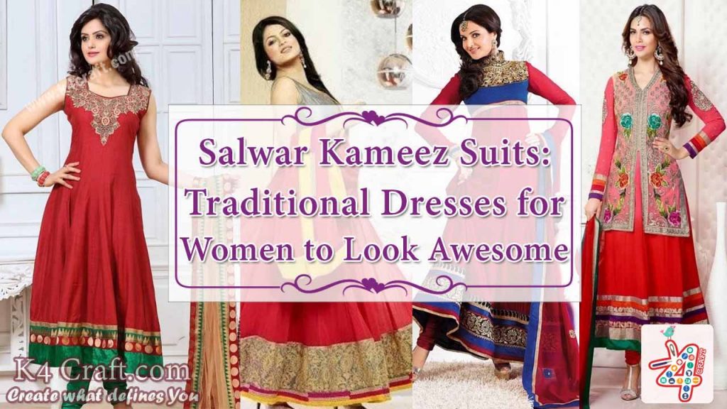 Salwar Kameez Suits: Traditional Dresses for Indian & Pakistani Women ...
