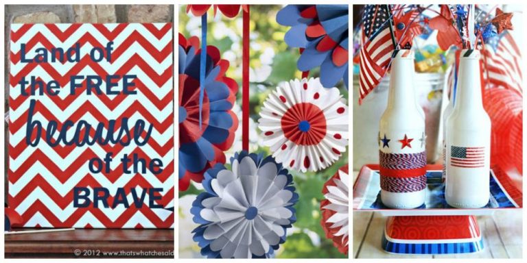 Patriotic crafts and activities for 4th of July • K4 Craft
