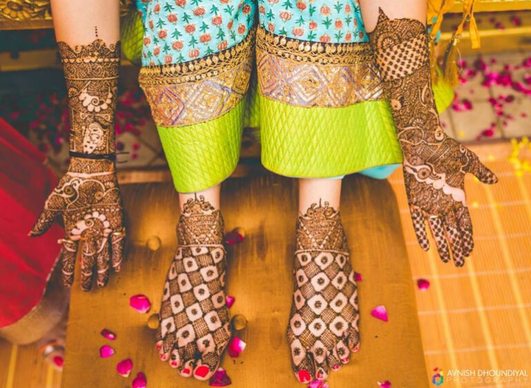 20+ Stylish Mehndi Designs for Hand & Legs - K4 Craft