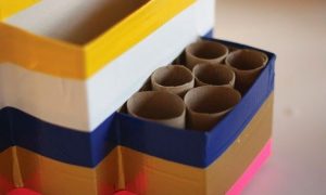 DIY Empty Cartons "Back to School" Craft Tutorial - K4 Craft