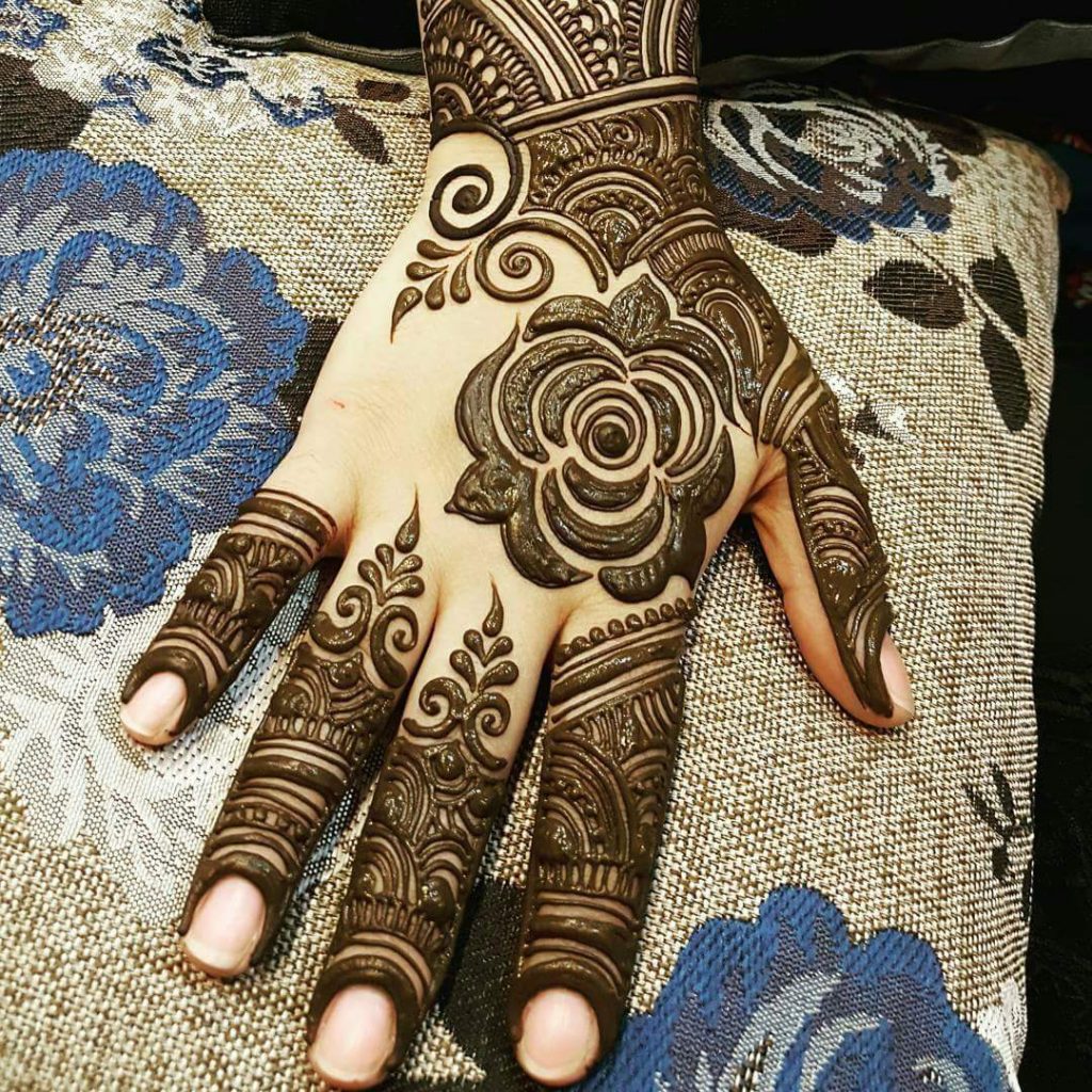 20 Stylish Mehndi Designs For Durga Puja Navratri Mehndi Designs K4 Craft 