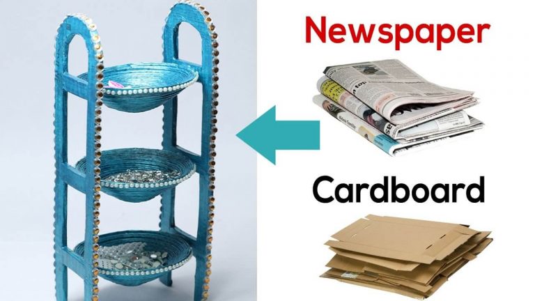 DIY Recycled Newspaper Craft Video Tutorials - K4 Craft