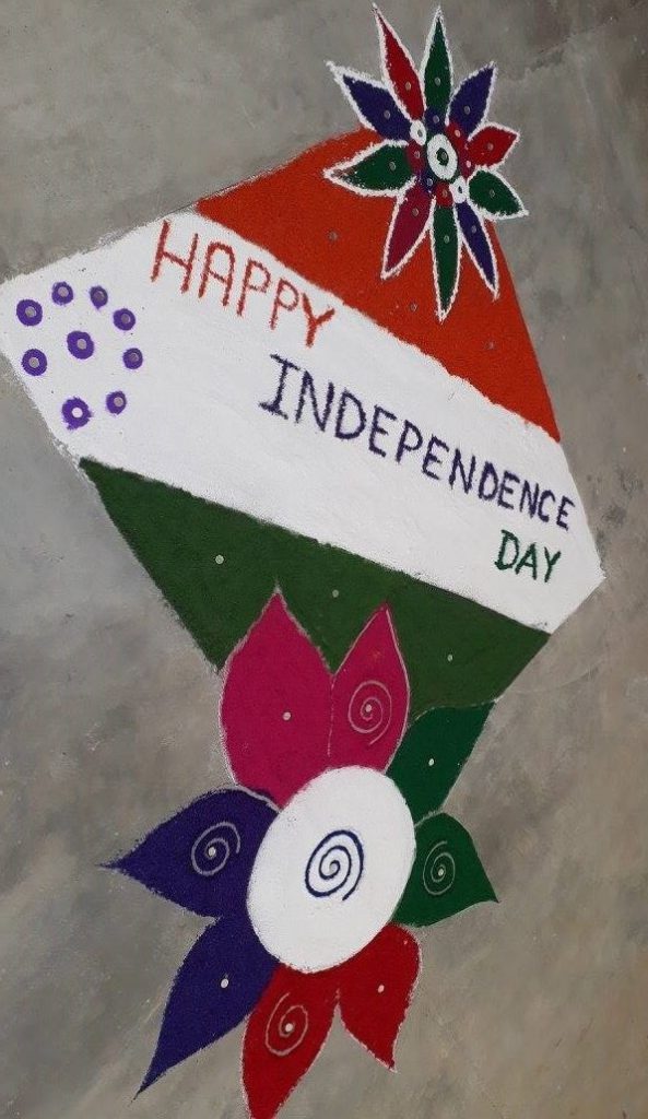 100+ Rangoli Designs for Indian Independence Day and Republic Day 2025 ...