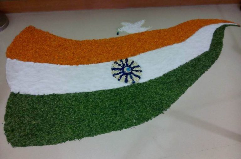 100+ Rangoli Designs for Indian Independence Day and Republic Day 2025 ...