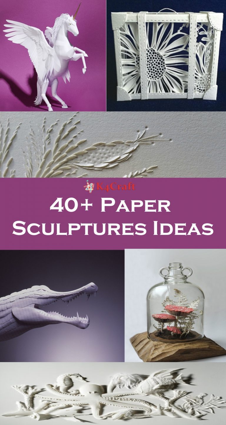 Advanced Craft : Amazing Paper Sculptures Ideas - K4 Craft