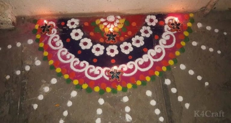 100+ Beautiful Rangoli Designs And Patterns For 2025 - K4 Craft