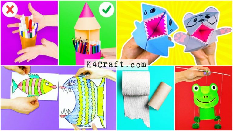 Crafts To Encourage Creativity Among Kids - K4 Craft