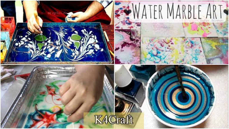 Make Your Own Water Art - K4 Craft