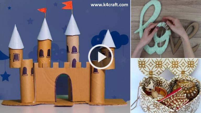 DIY Cool Homemade Cardboard Craft Ideas - K4 Craft