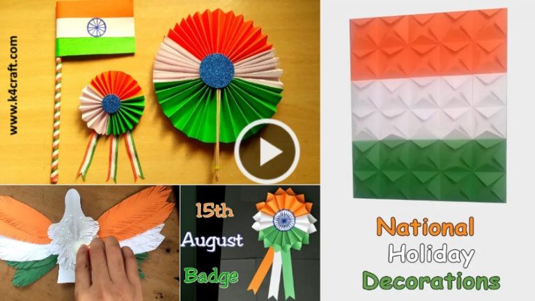 Indian Independence Day Craft Ideas To Express Patriotism - K4 Craft