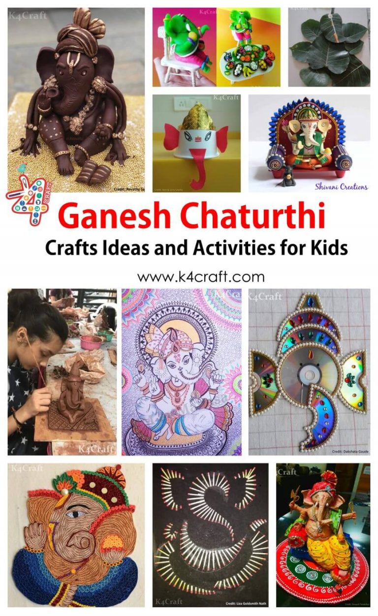 27+ Easy Craft Ideas To Celebrate Ganesh Chaturthi with Kids 2025 - K4 ...
