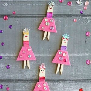 DIY Cute Clothespin Crafts For Kids - K4 Craft