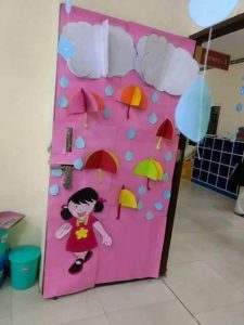 Rainy Season Theme Classroom Decoration Ideas for School - K4 Craft