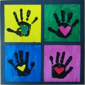 Precious Handprint Crafts for Toddlers - Creative Art & Craft • K4 Craft
