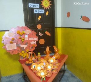 40+ Orange Color Craft Ideas & Activities For Preschool Kids - K4 Craft
