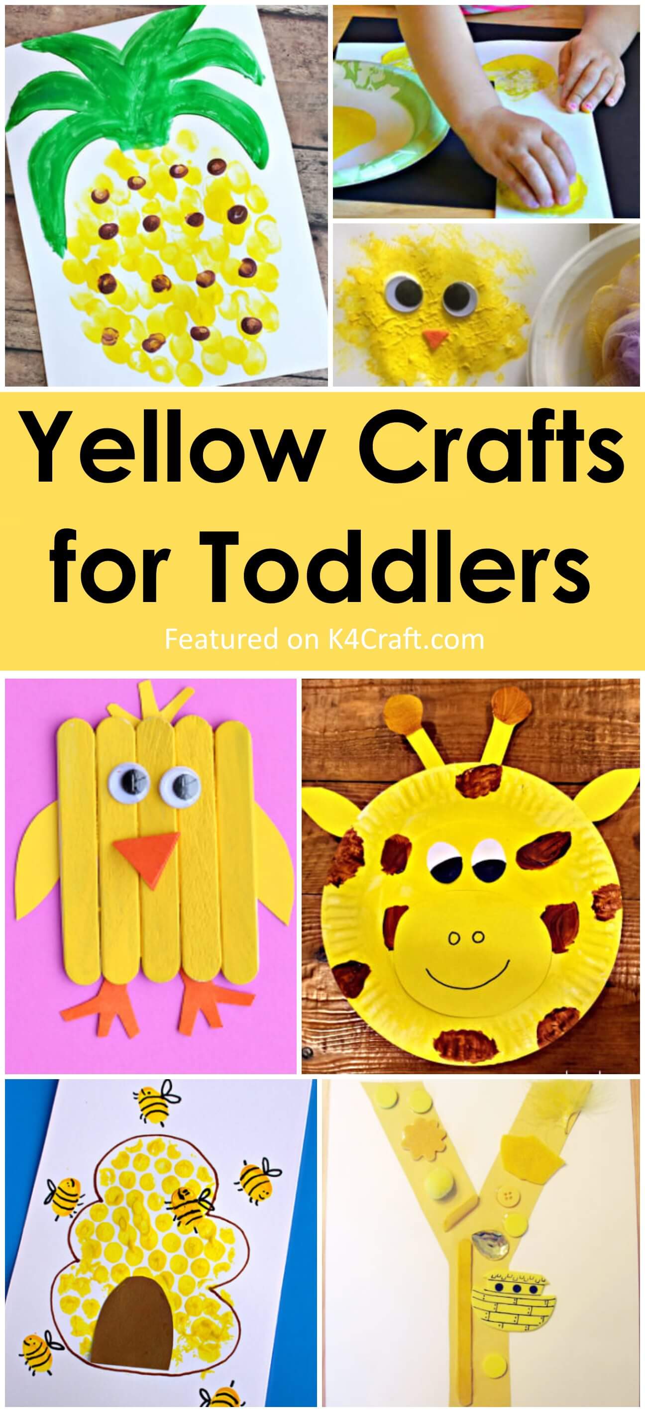 Yellow Crafts for Toddlers Pin K4 Craft Yellow Crafts for Toddlers Pin K4 Craft