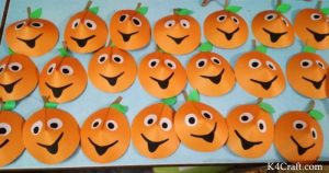 40+ Orange Color Craft Ideas & Activities For Preschool Kids - K4 Craft