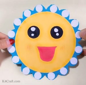 Easy Paper Sun Craft for Kids: Step by Step Tutorial - K4 Craft