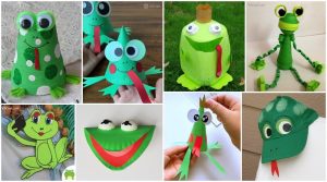 National Frog Month Craft Projects for Kids - K4 Craft