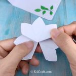 3D Flower Pop Up Card Craft for Kids – Step by Step Tutorial - K4 Craft