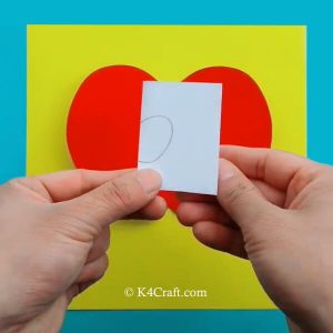 How To Make Paper Apple Card Craft - Step by Step Tutorial - K4 Craft