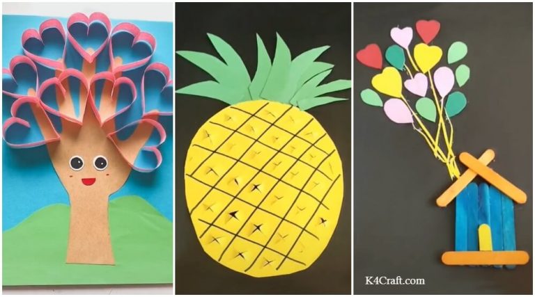 DIY Paper Card Crafts and Activities for Kids - K4 Craft