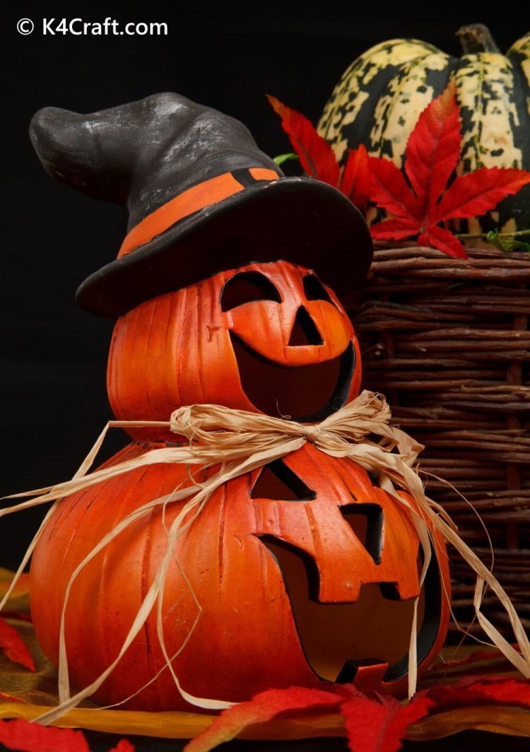 Halloween Pumpkin Decorating Ideas for kids - K4 Craft